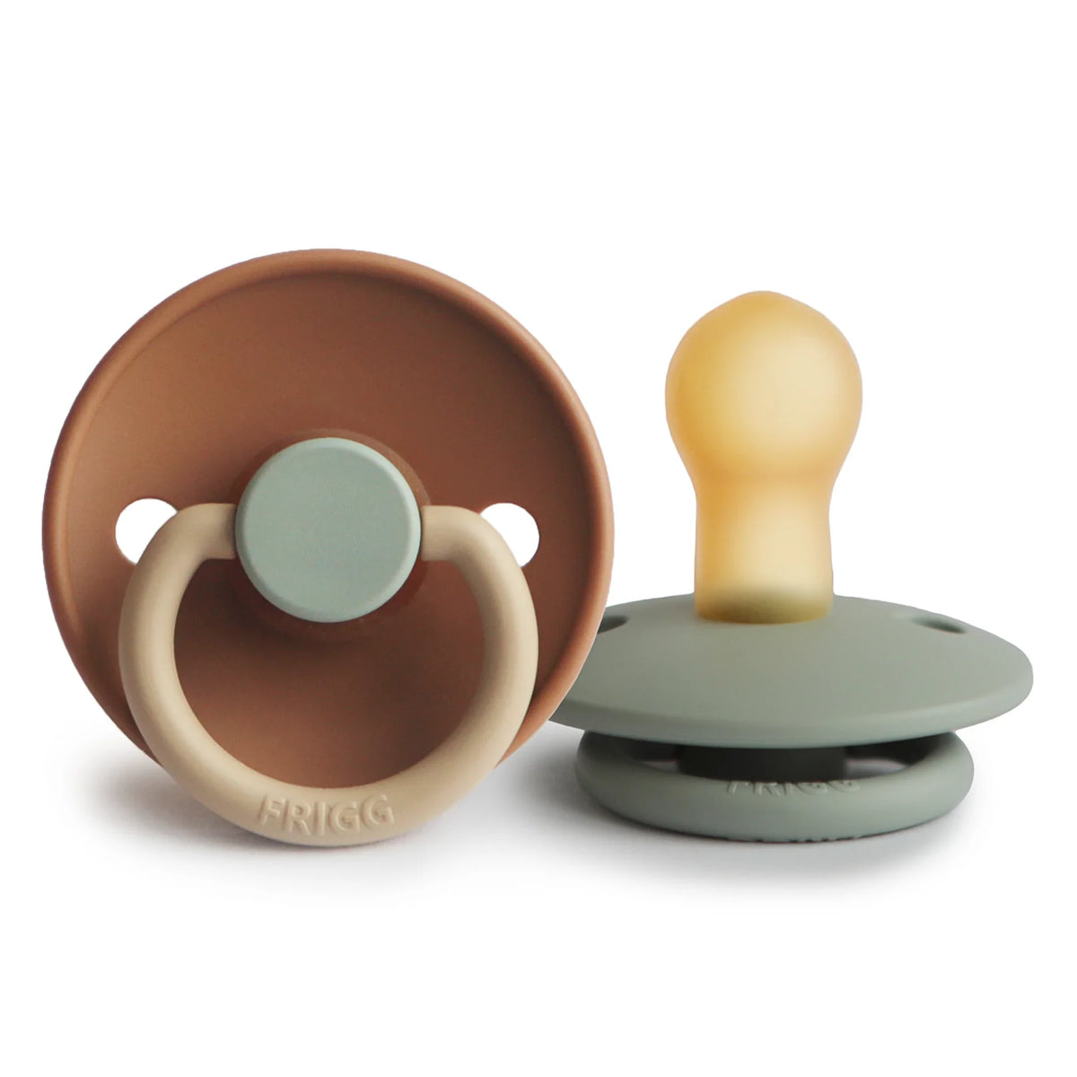 Latex pacifier - Safari/Sage – Les Bambins